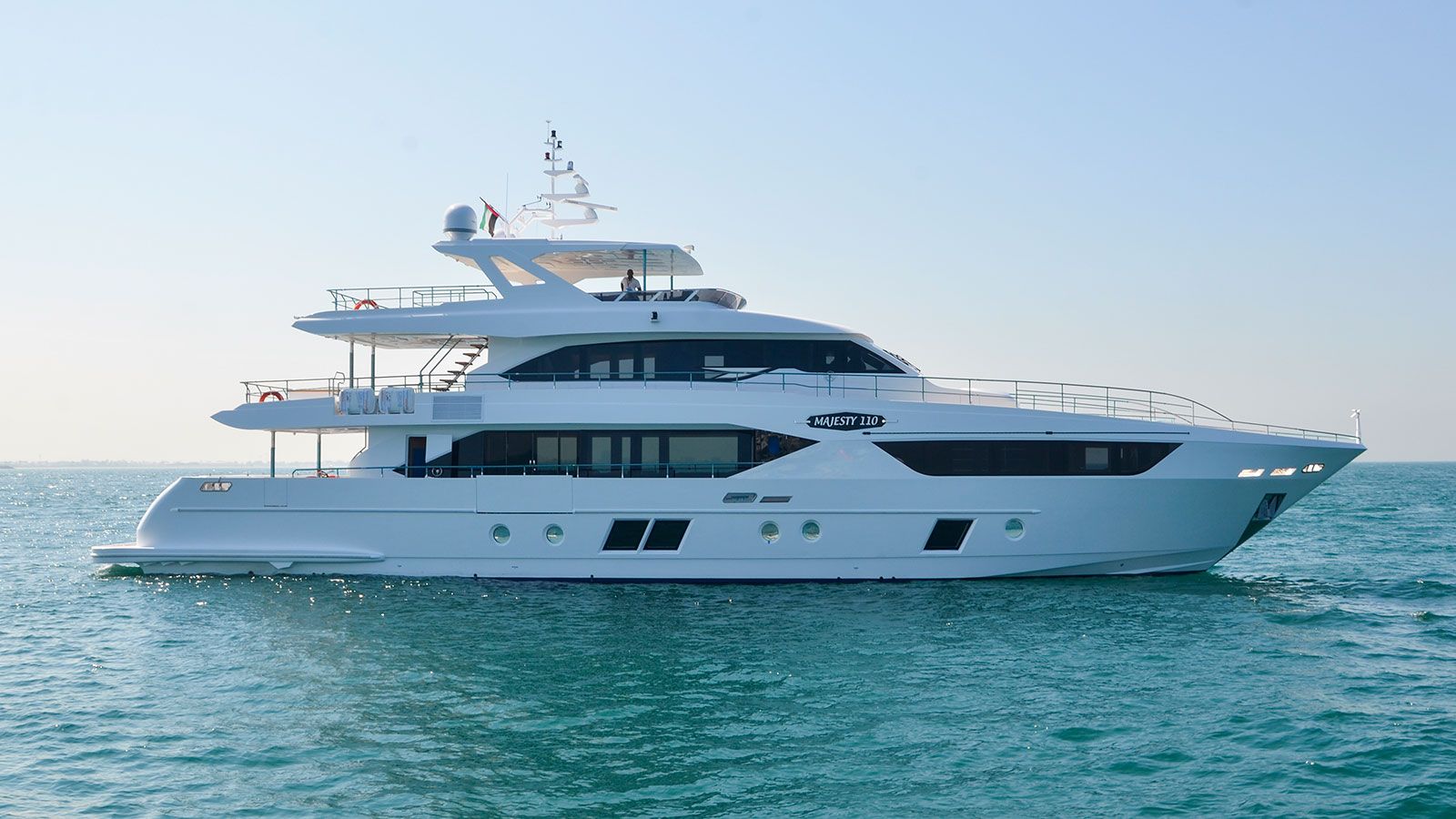 First Majesty 110 launched by Gulf Craft